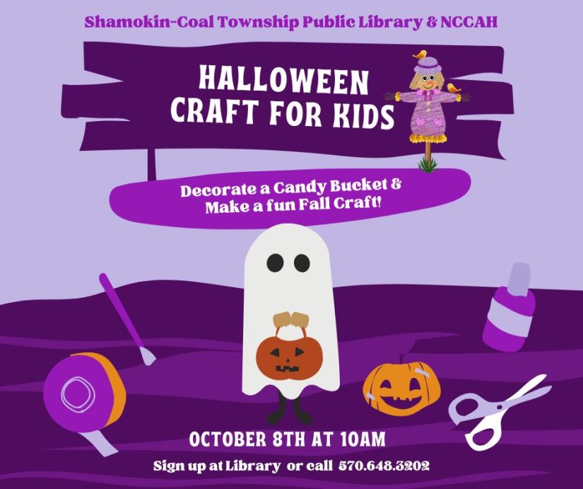 Halloween Children’s Craft & Candy Bucket Decorating Next Week ...