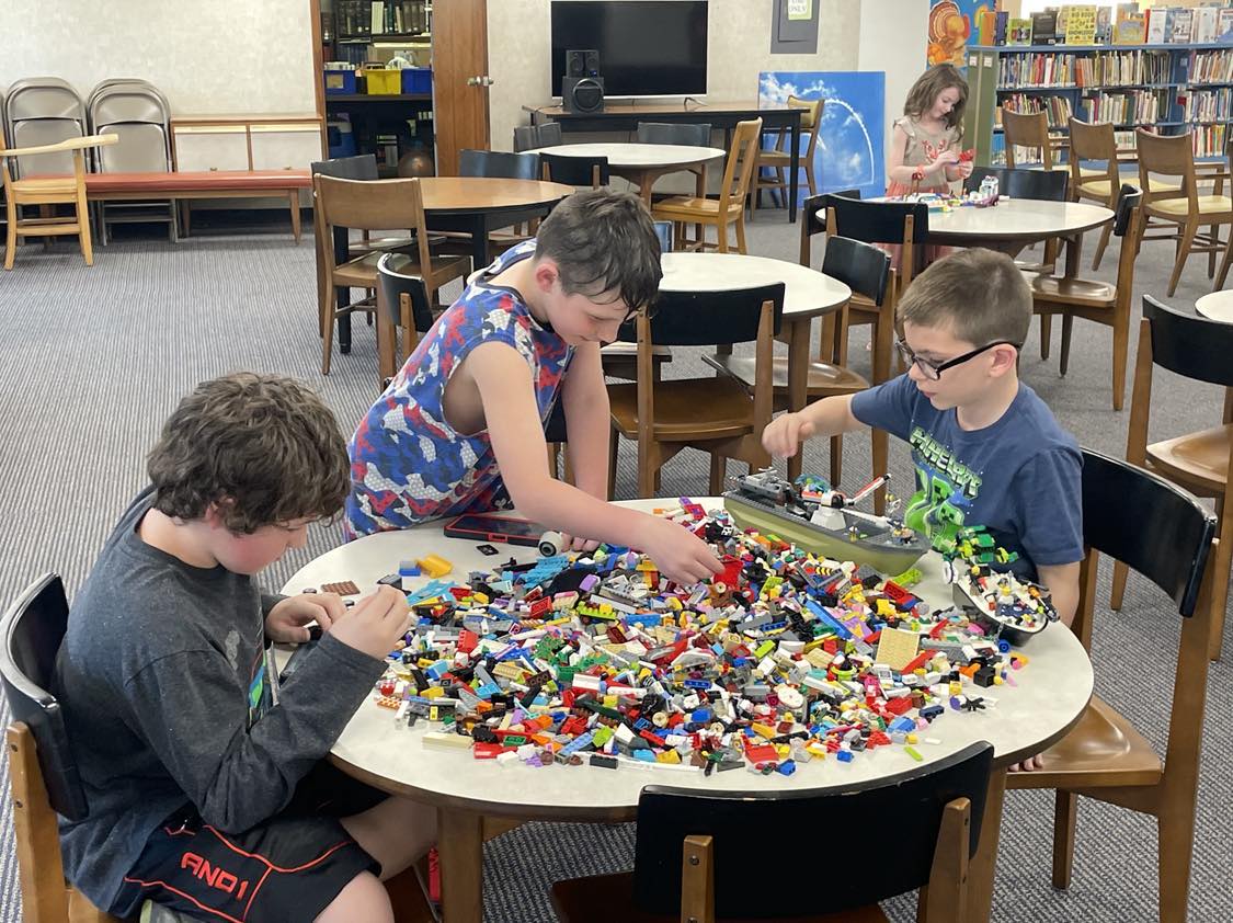 LEGO Club at the Library – Shamokin-Coal Township Public Library