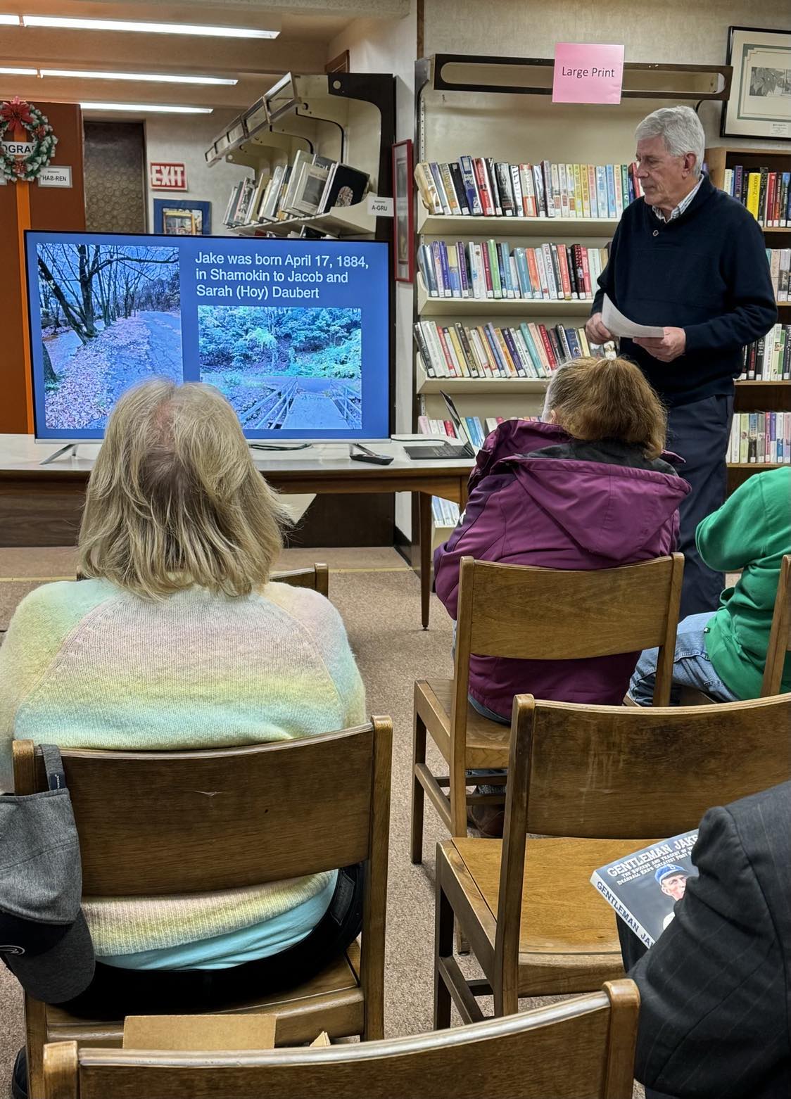 Author Harry Deitz, Jr. Visits Library – Shamokin-Coal Township Public ...