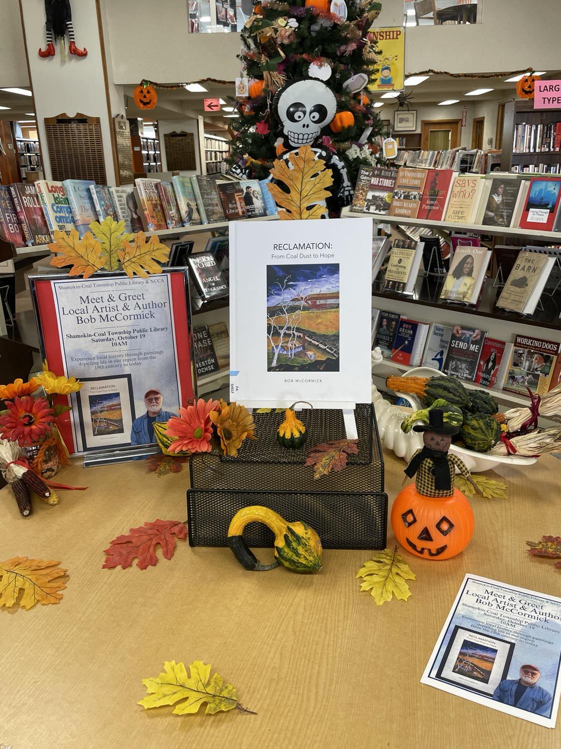 Local Author & Artist Visiting Library Tomorrow (10/19/24) – Shamokin ...