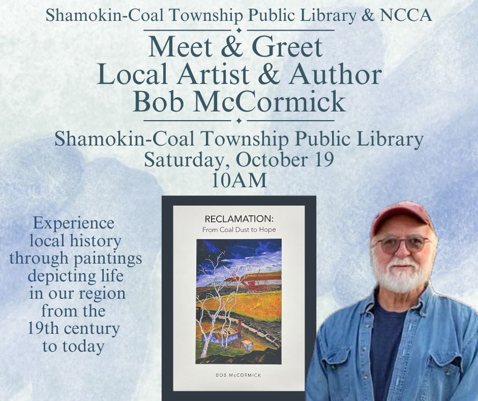 Local Author & Artist Visiting Library Tomorrow (10/19/24) – Shamokin ...
